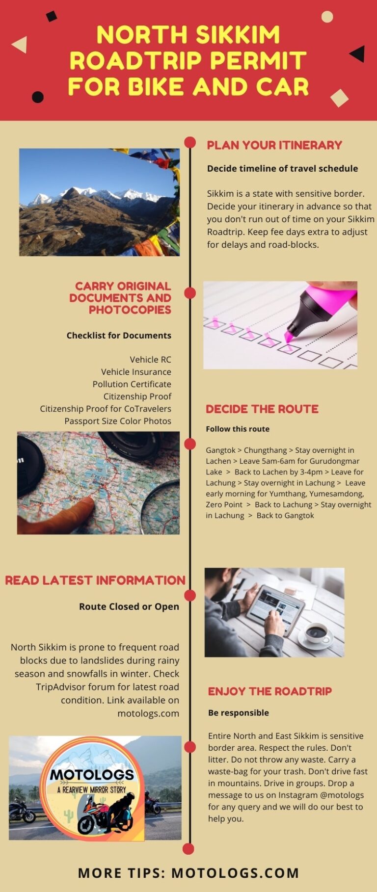 How To Get North Sikkim Bike Permit - Step By Step Explained